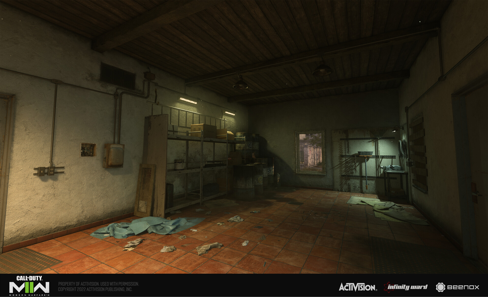 Jonathan Lippert - Yellow Shed - El Asilo - Call Of Duty : Modern Warfare 2