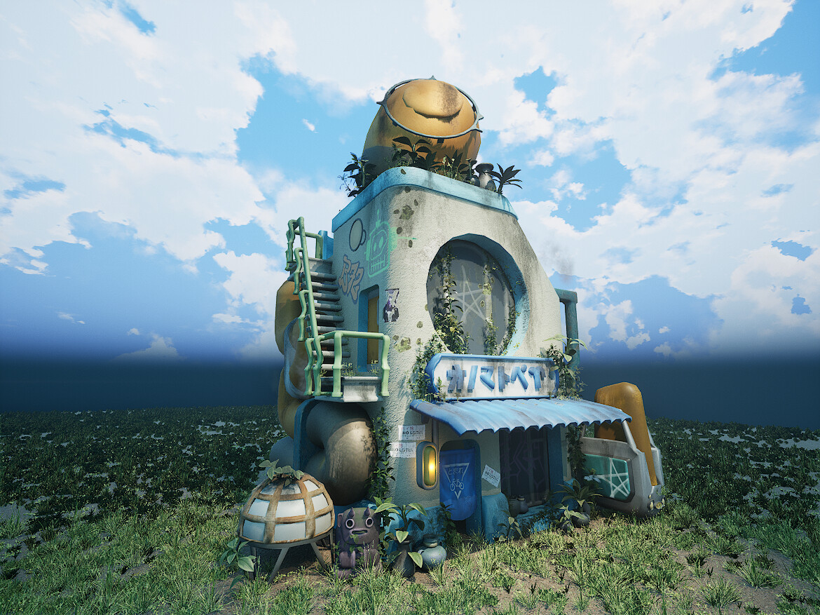 ArtStation - building modeling