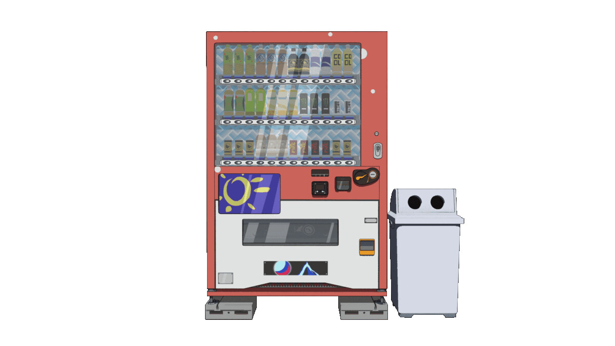 ArtStation - Vending Machine