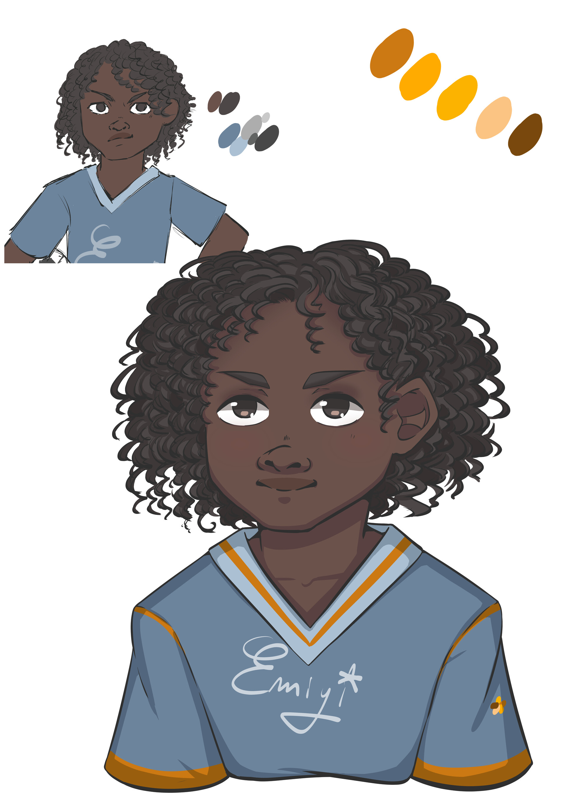 ArtStation - Myliiya Characters Concepts