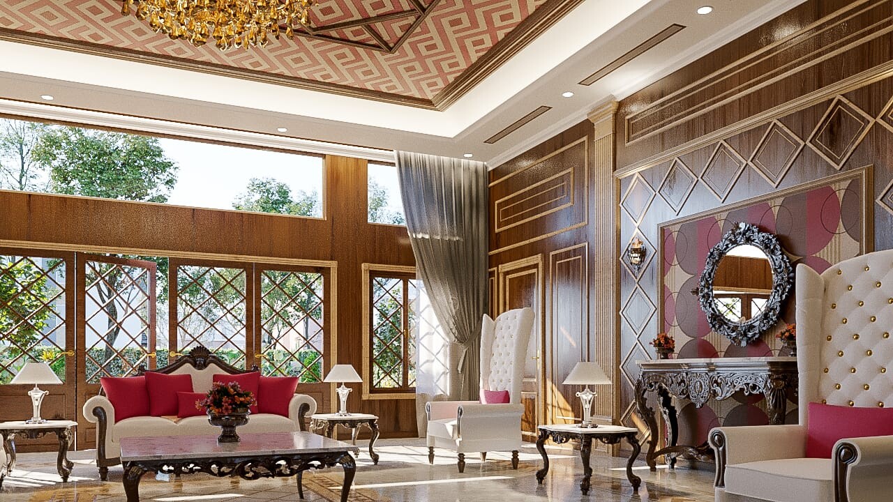 ArtStation - Traditional interior