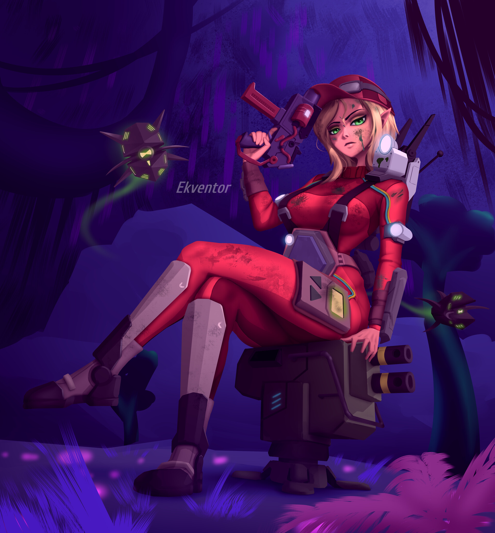 ArtStation - Engineer(Deep Rock Galactic)