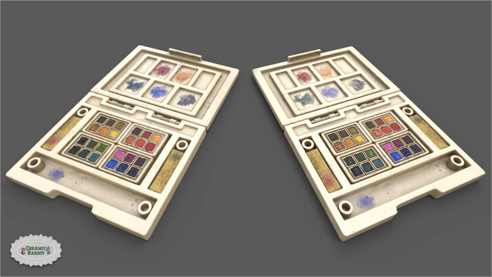 ArtStation - Ceramic Rabbit (2022) - Props and Set Dressing Textures