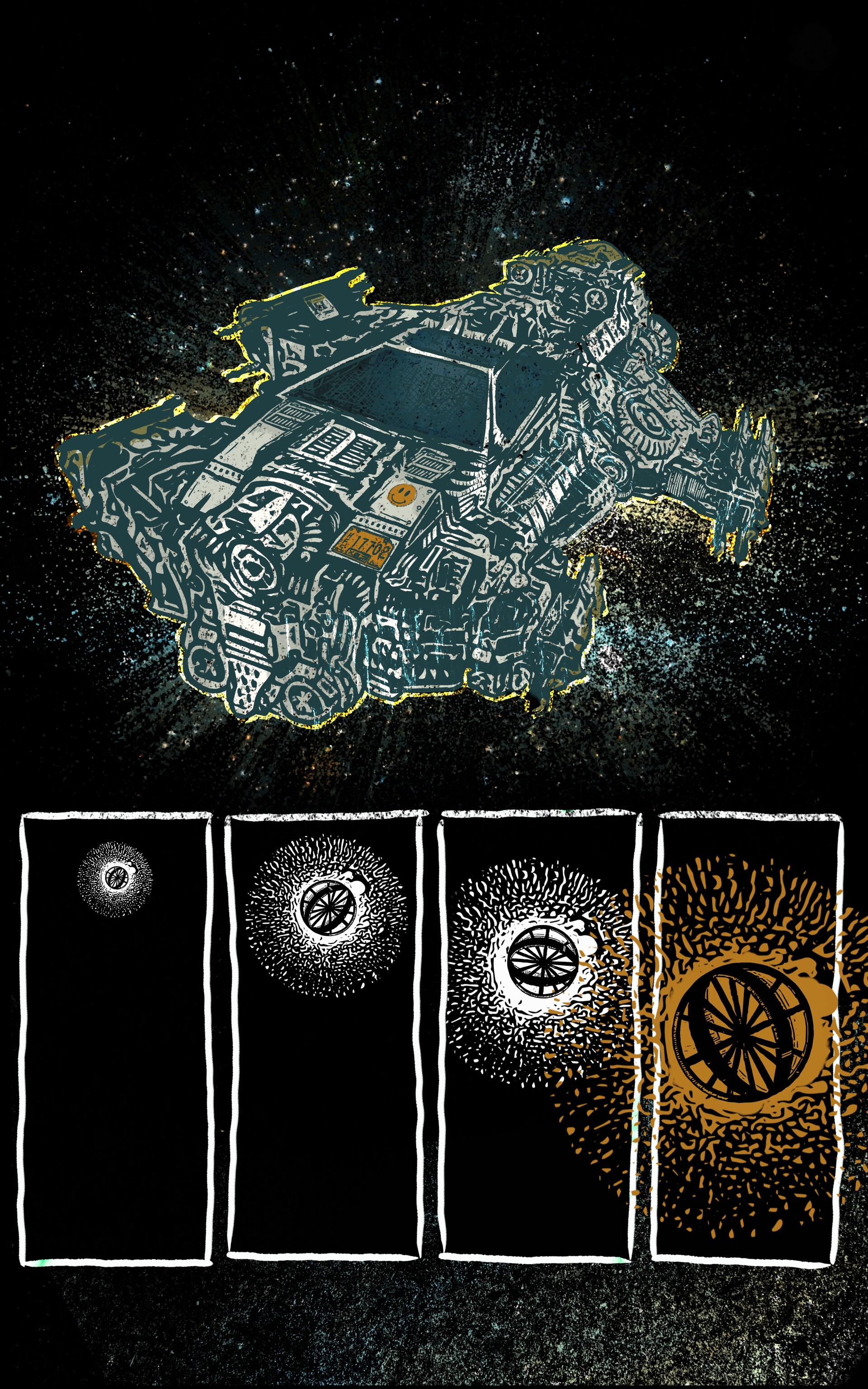 ArtStation - Space pilots - original comicbook