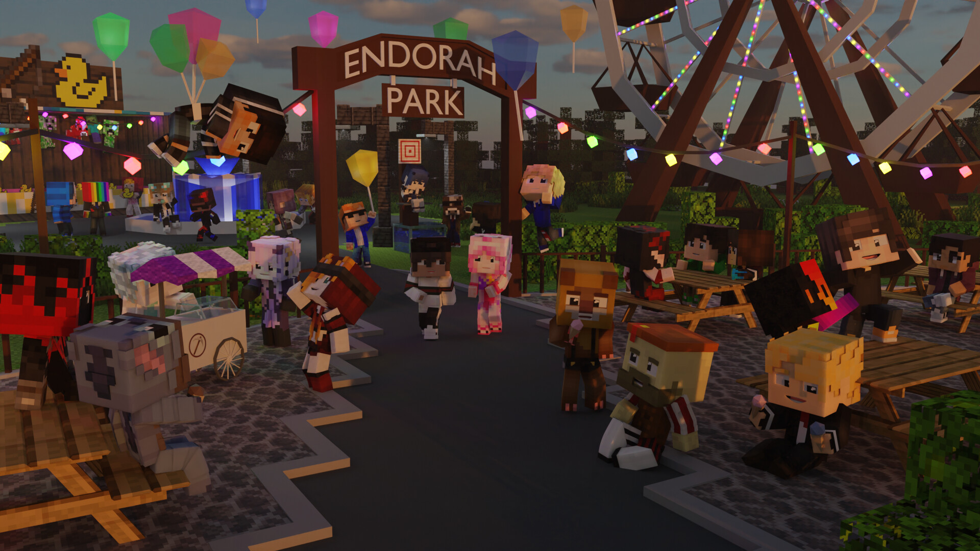 ArtStation - Minecraft 8ème anniversaire - Endorah