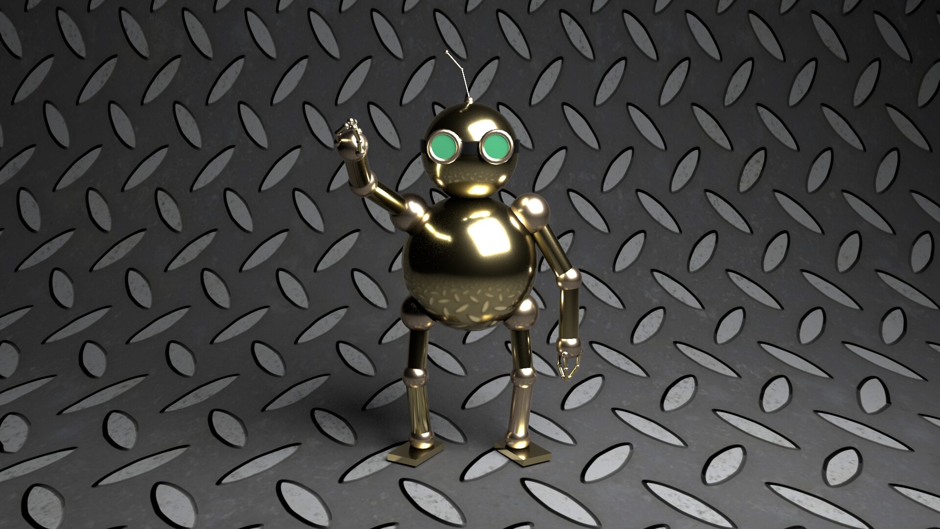 ArtStation - Goldie Robot