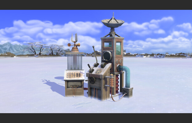 ArtStation - 6/21/18 - Weather Controller (TS4 Seasons Expansion Pack)