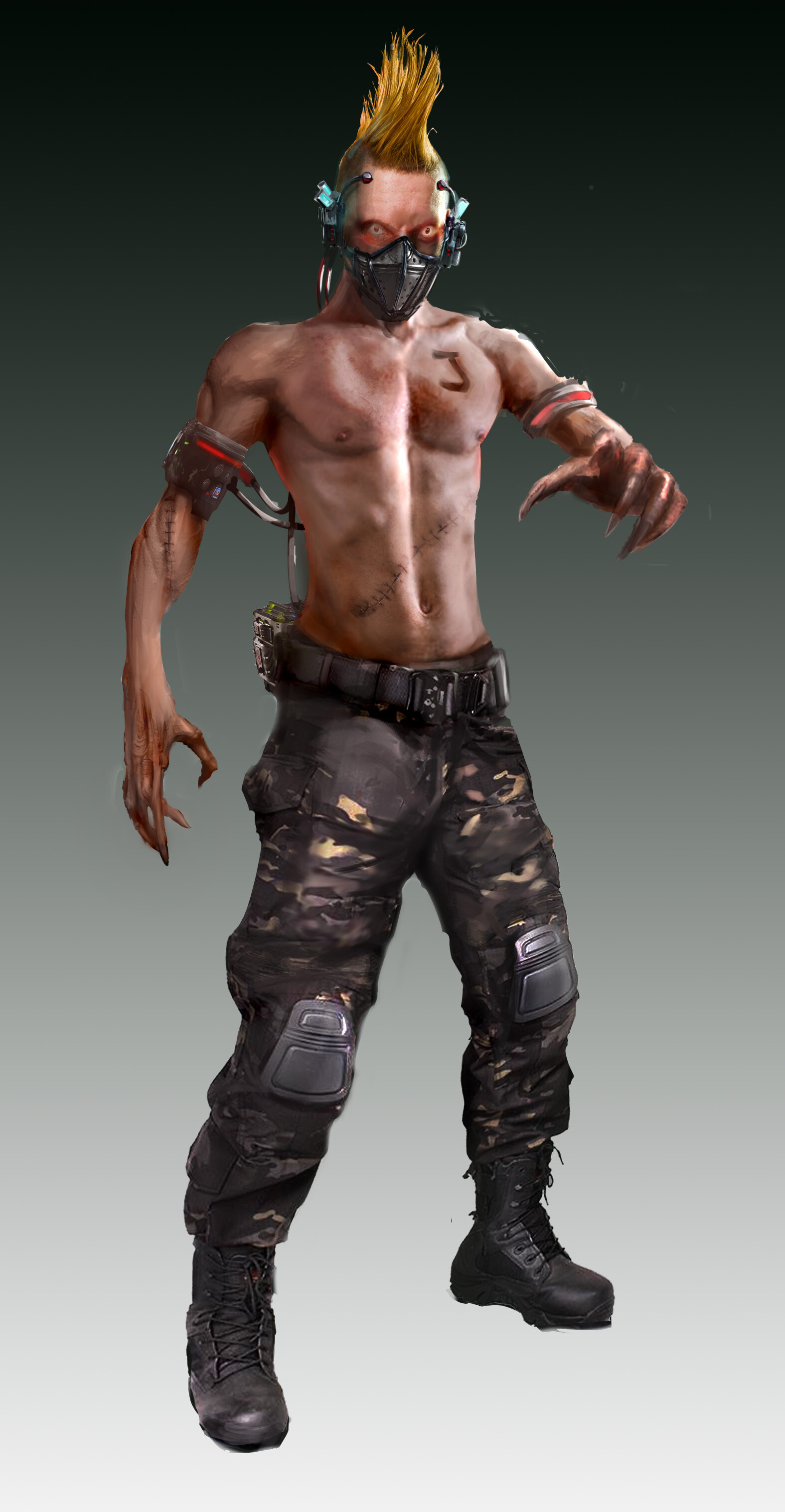 ArtStation - Working Dead - Zombie Jack