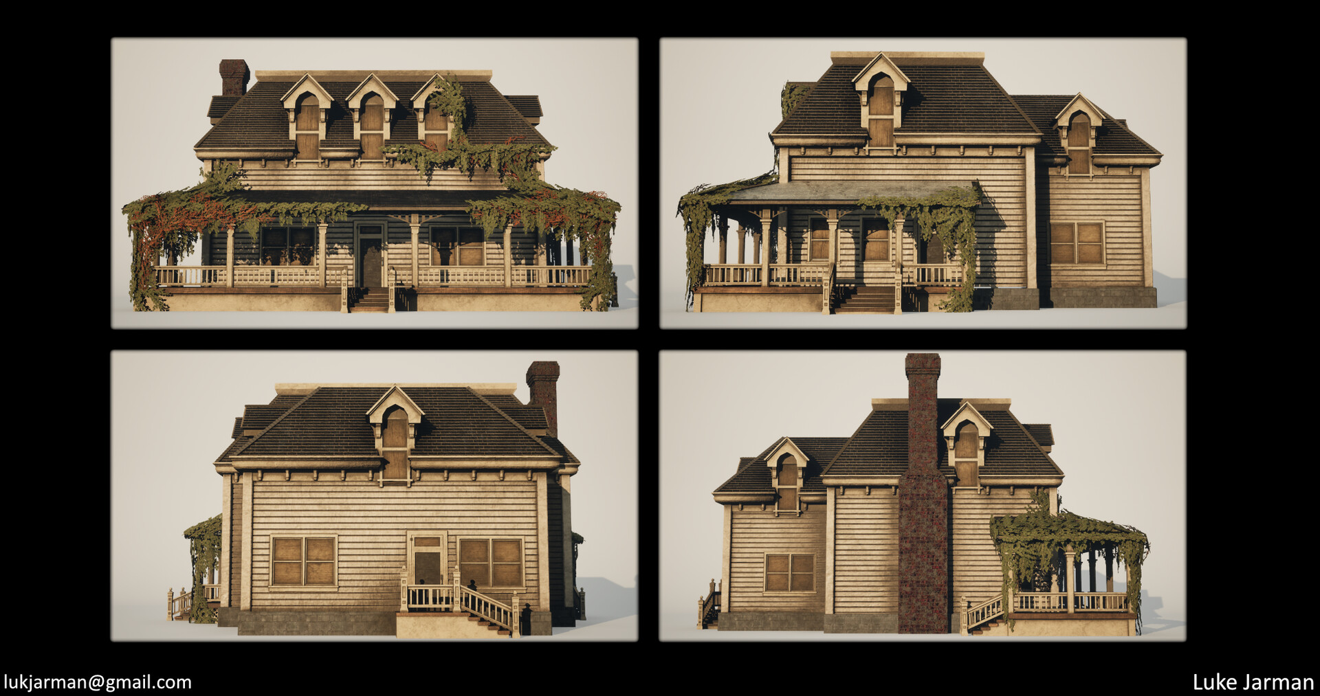 Luke Jarman - UE4 Overgrown NOPE House