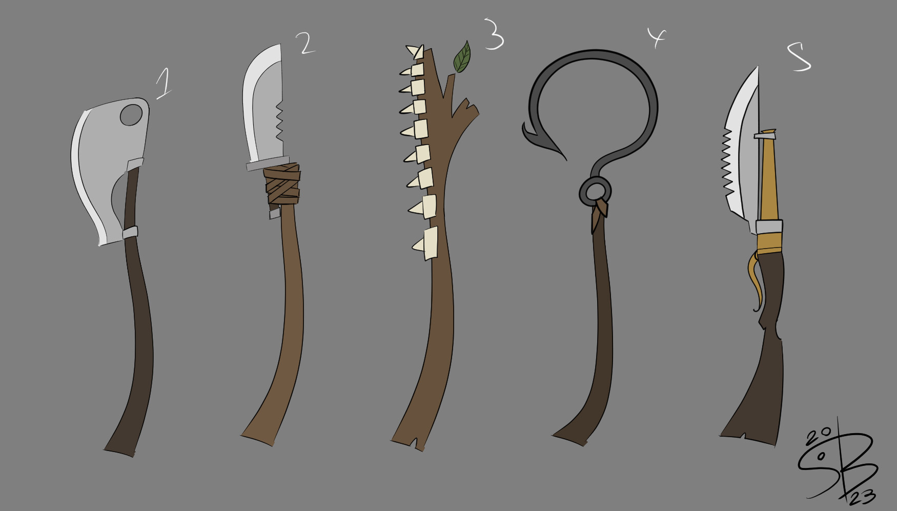 ArtStation - Elf Weaponry