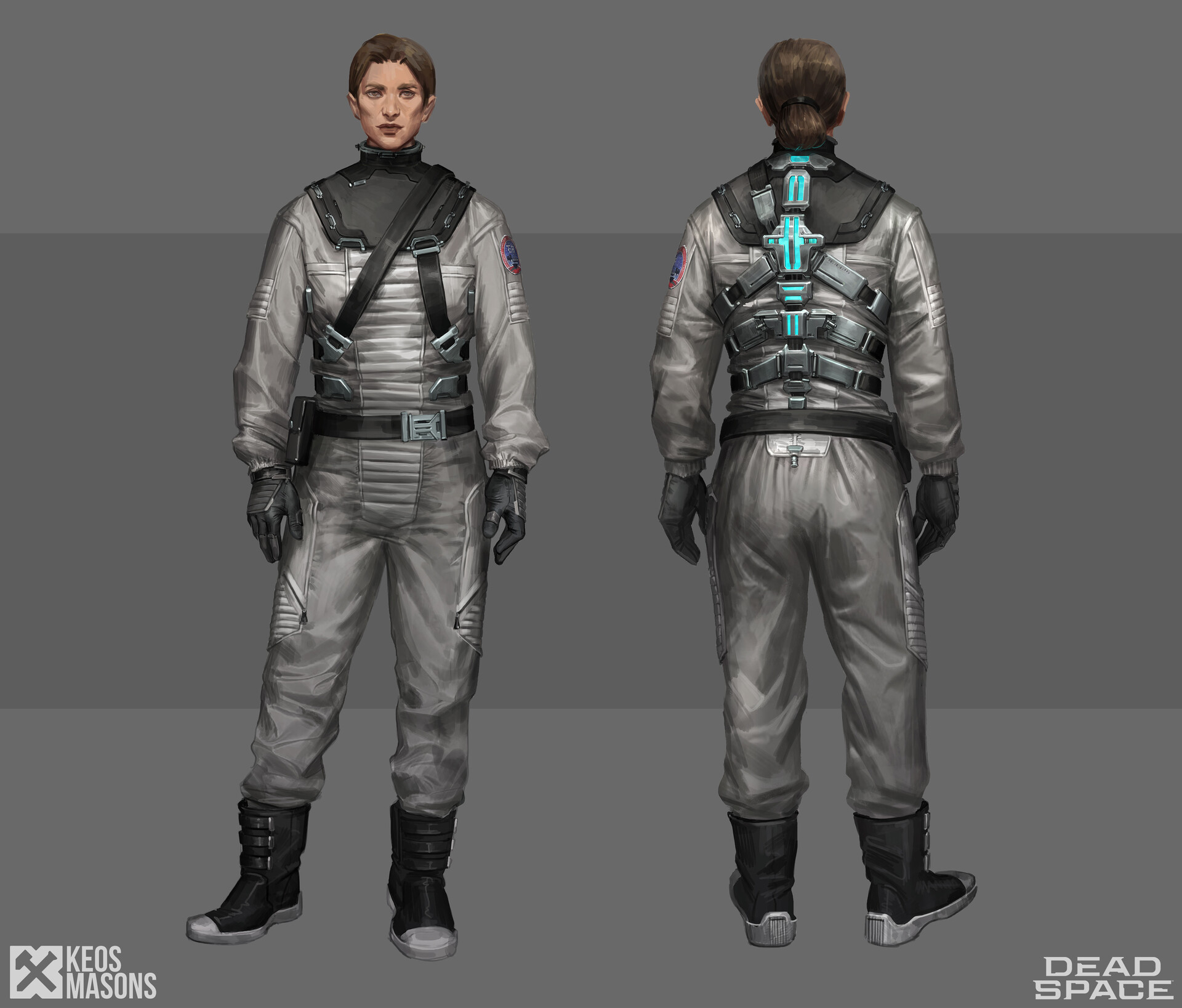 Daria Rashev - Dead Space NPCs concepts