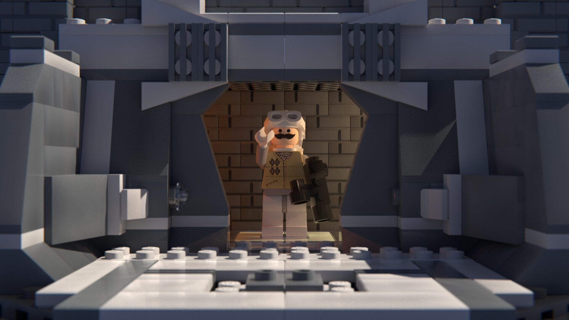 ArtStation - Lego YouTube intro for studstache!