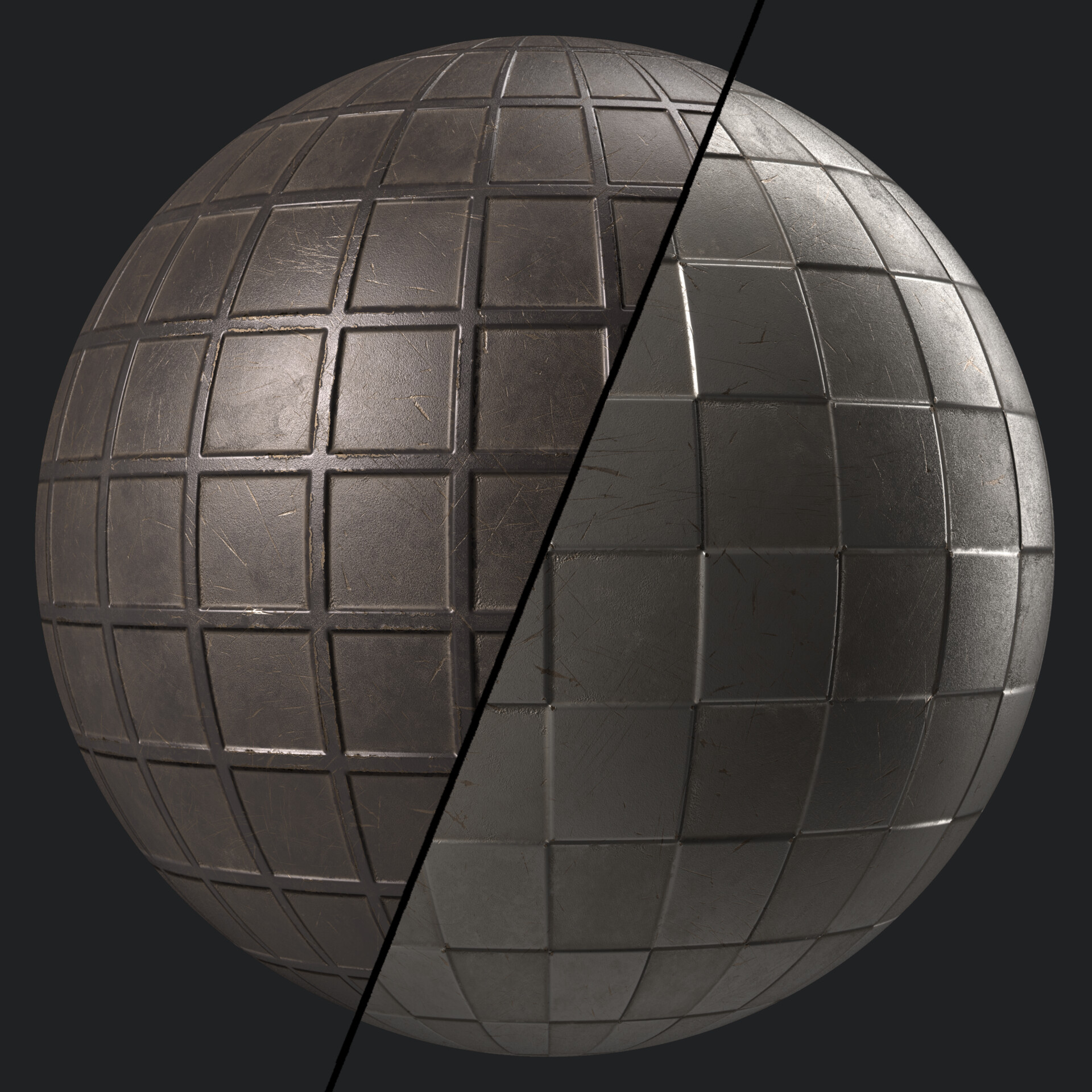 ArtStation - Metal Materials 32- Metal panels By Painting | Pbr 4k ...