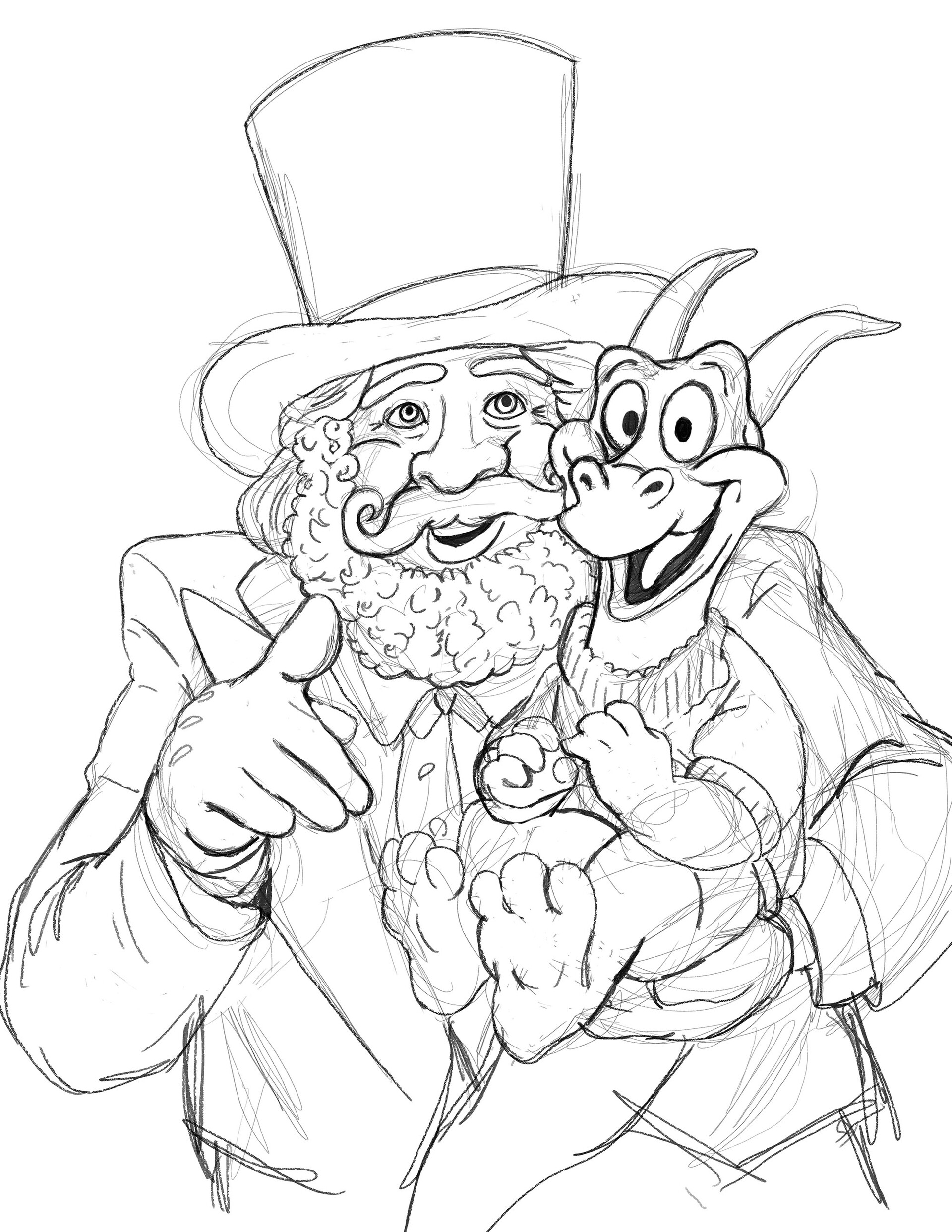 the figment coloring pages