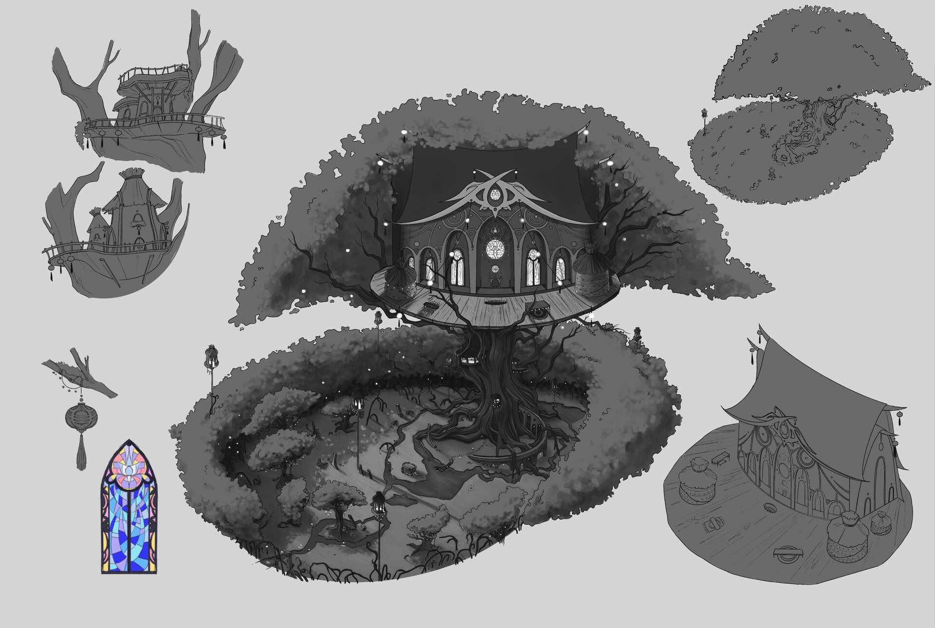 ArtStation - BOTW Map Mockup