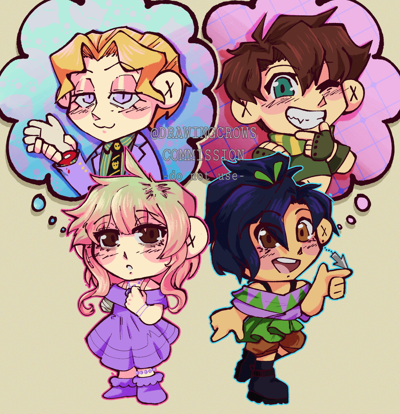 ArtStation - [Commission] JJBA OCs