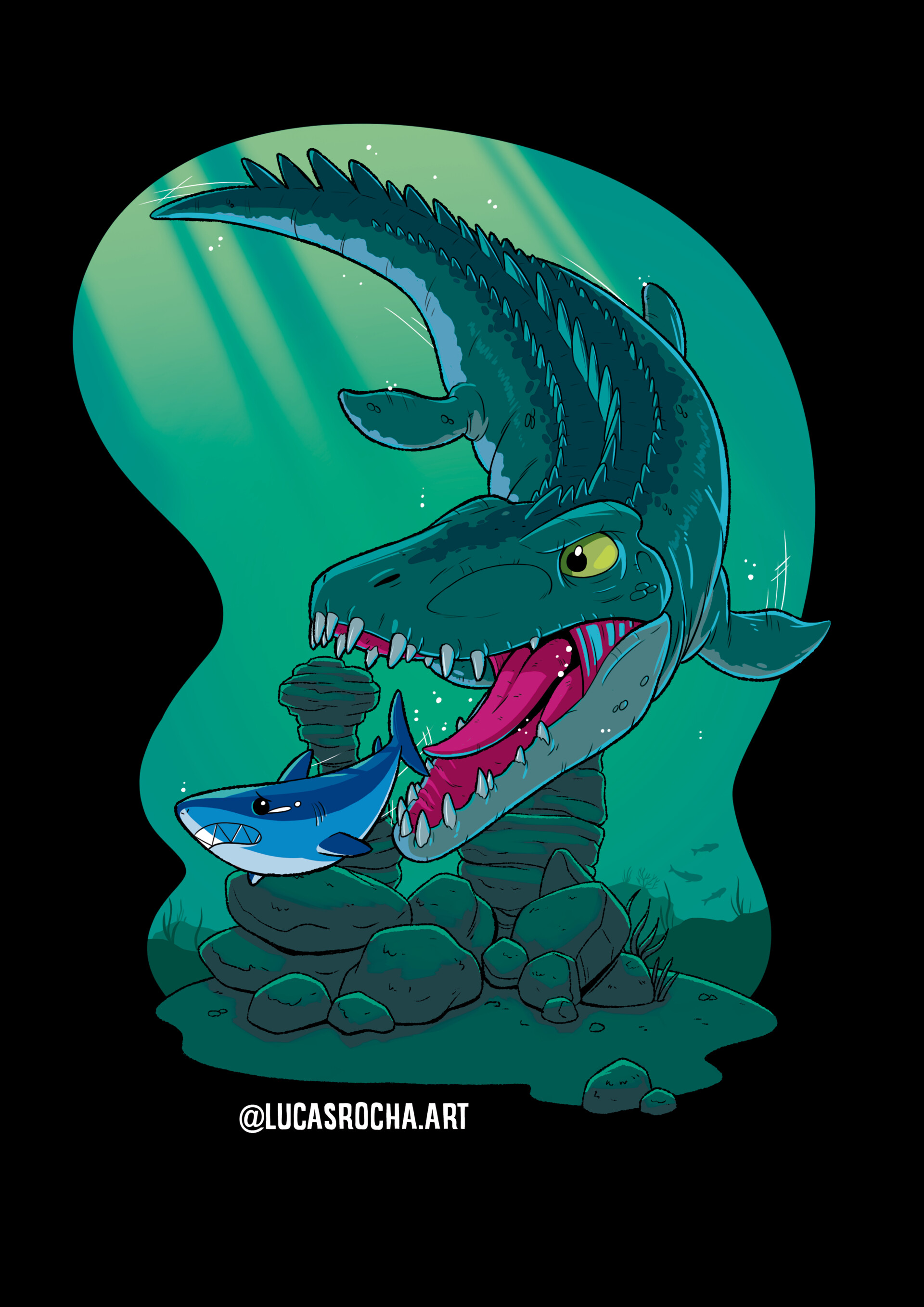 ArtStation - Mosasaurs (Jurassic World)