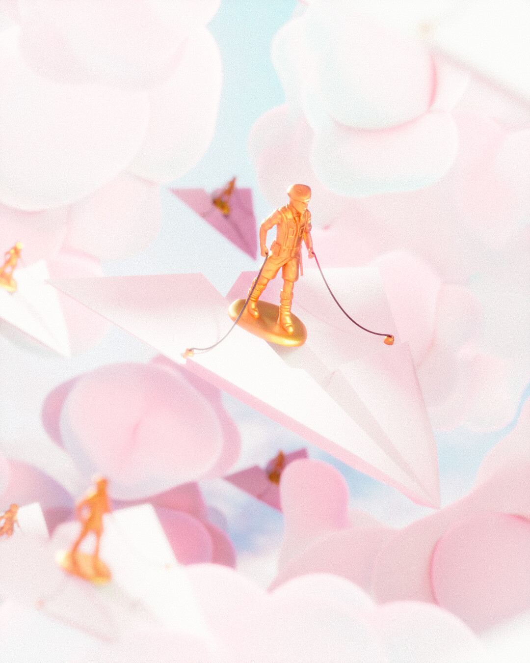 ArtStation - Paper plane Army