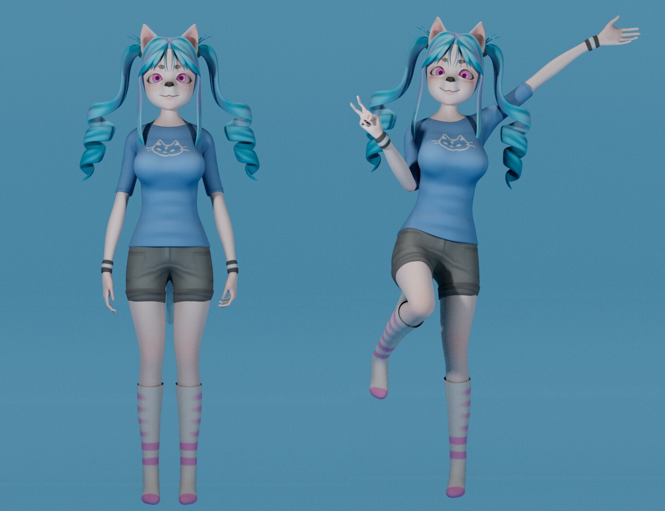 ArtStation - Neko Character