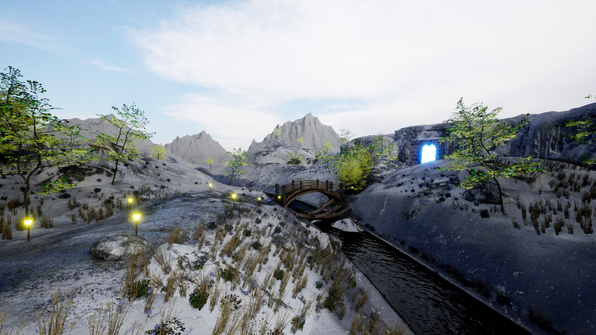 ArtStation - Snow game