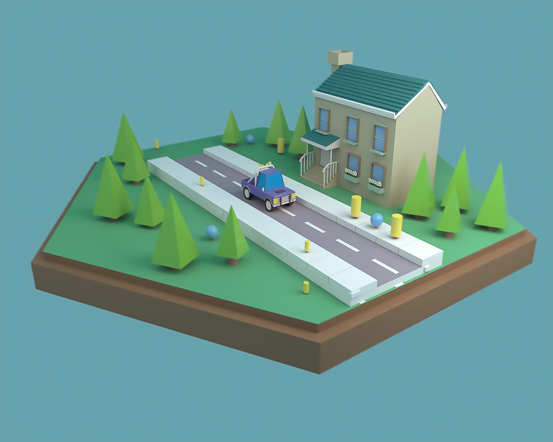 ArtStation - Lowpoly Game Art