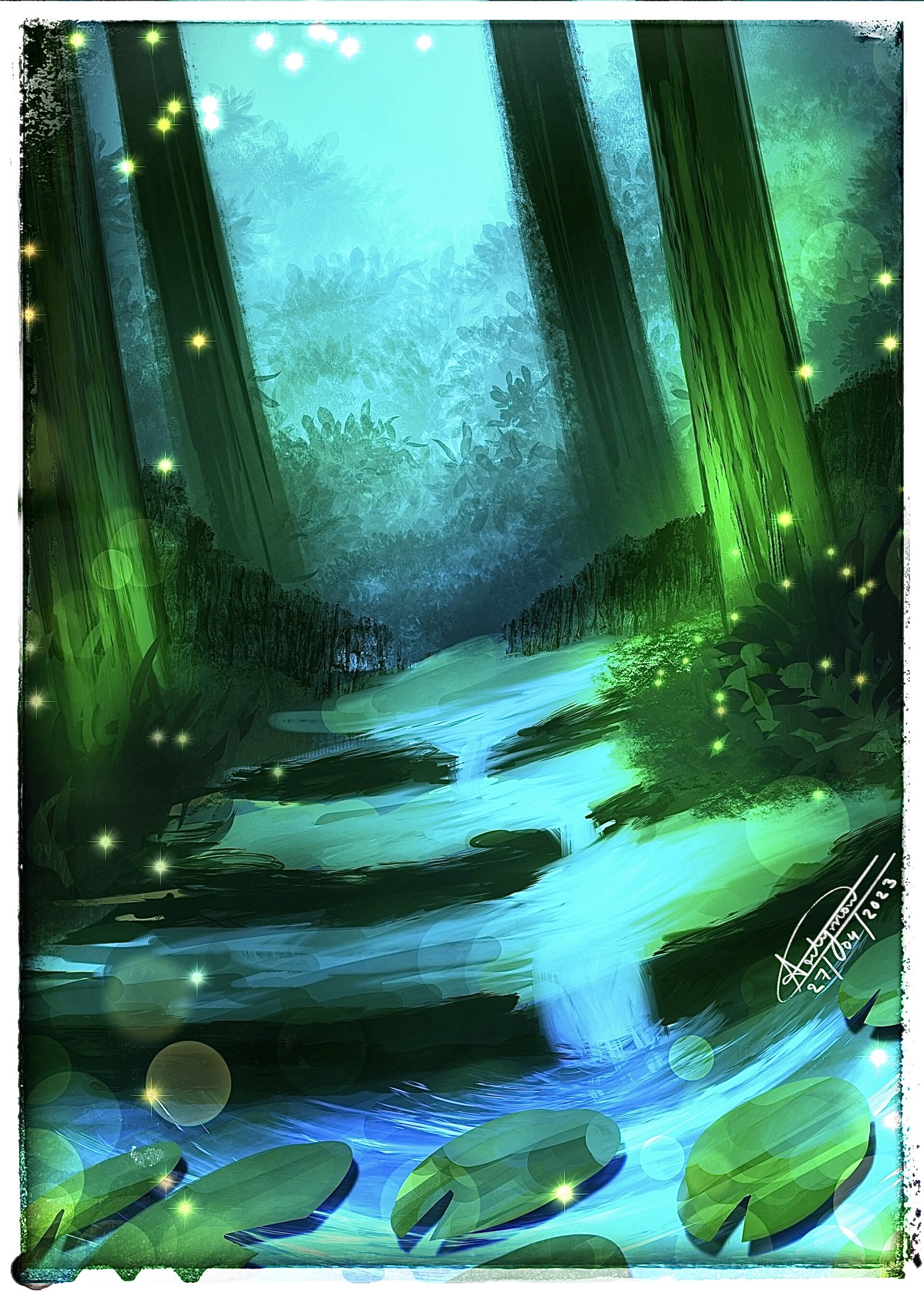 ArtStation - Magical forest