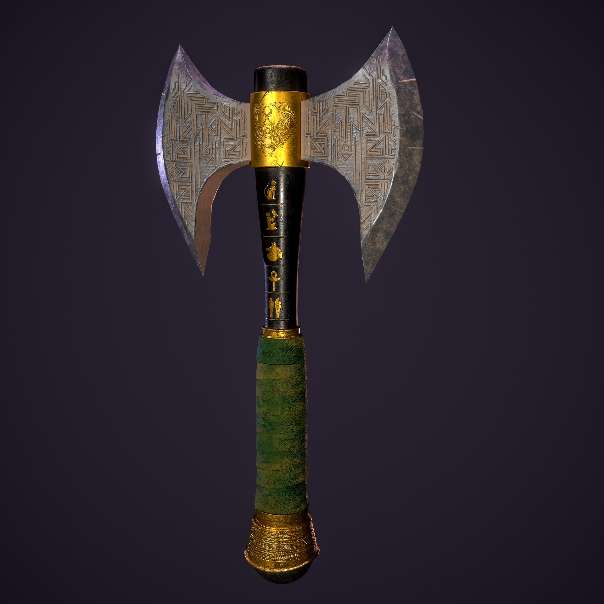 ArtStation - Egyptian Axe