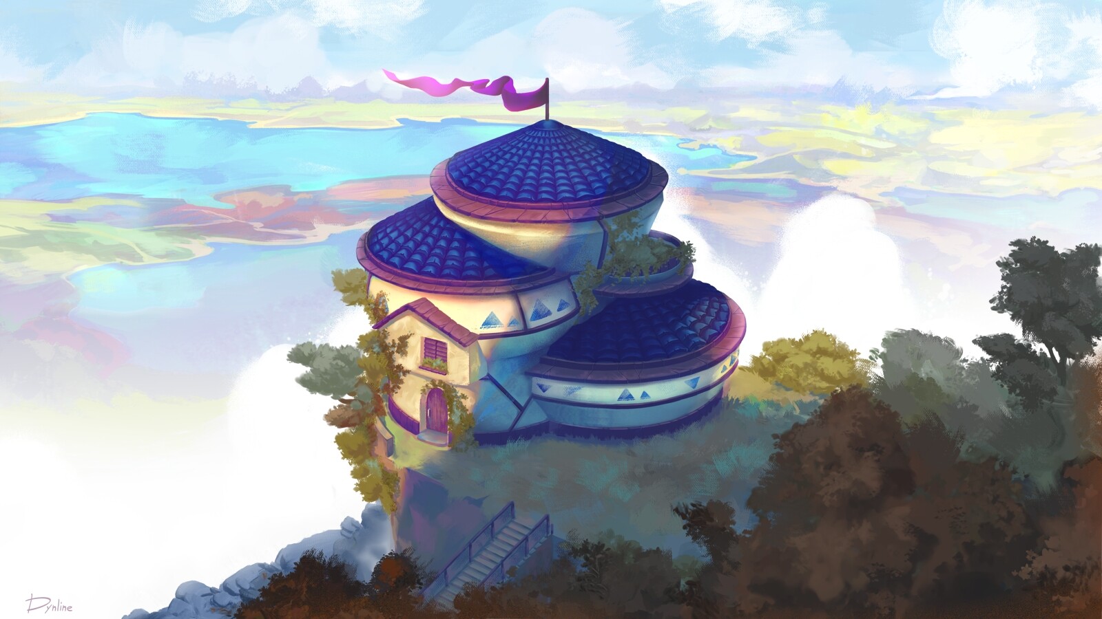 ArtStation - Blue Cliff