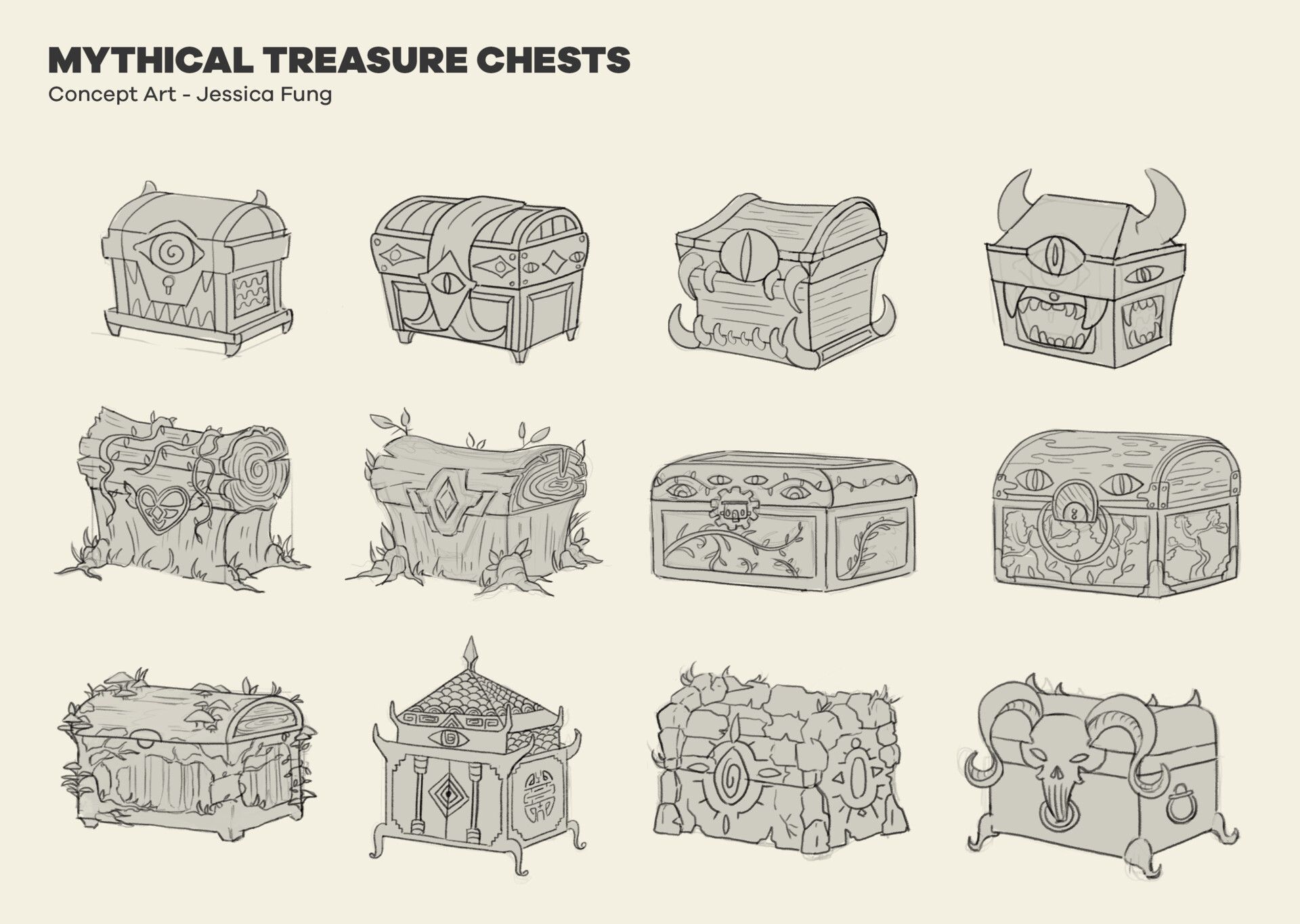 ArtStation - Mythical Treasure Chests