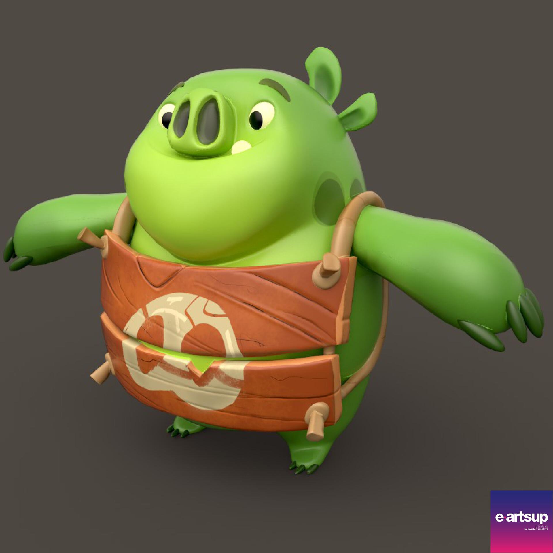 ArtStation - Piggy : Angry Birds
