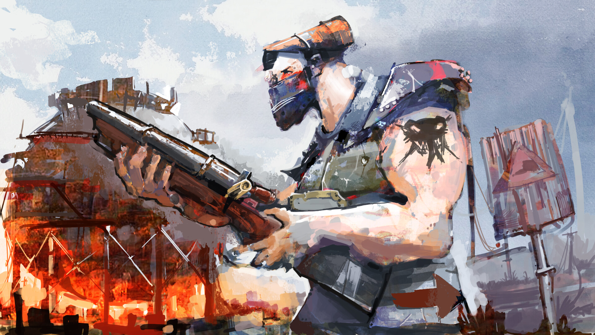 ArtStation - Rust Thumbnail - Dome