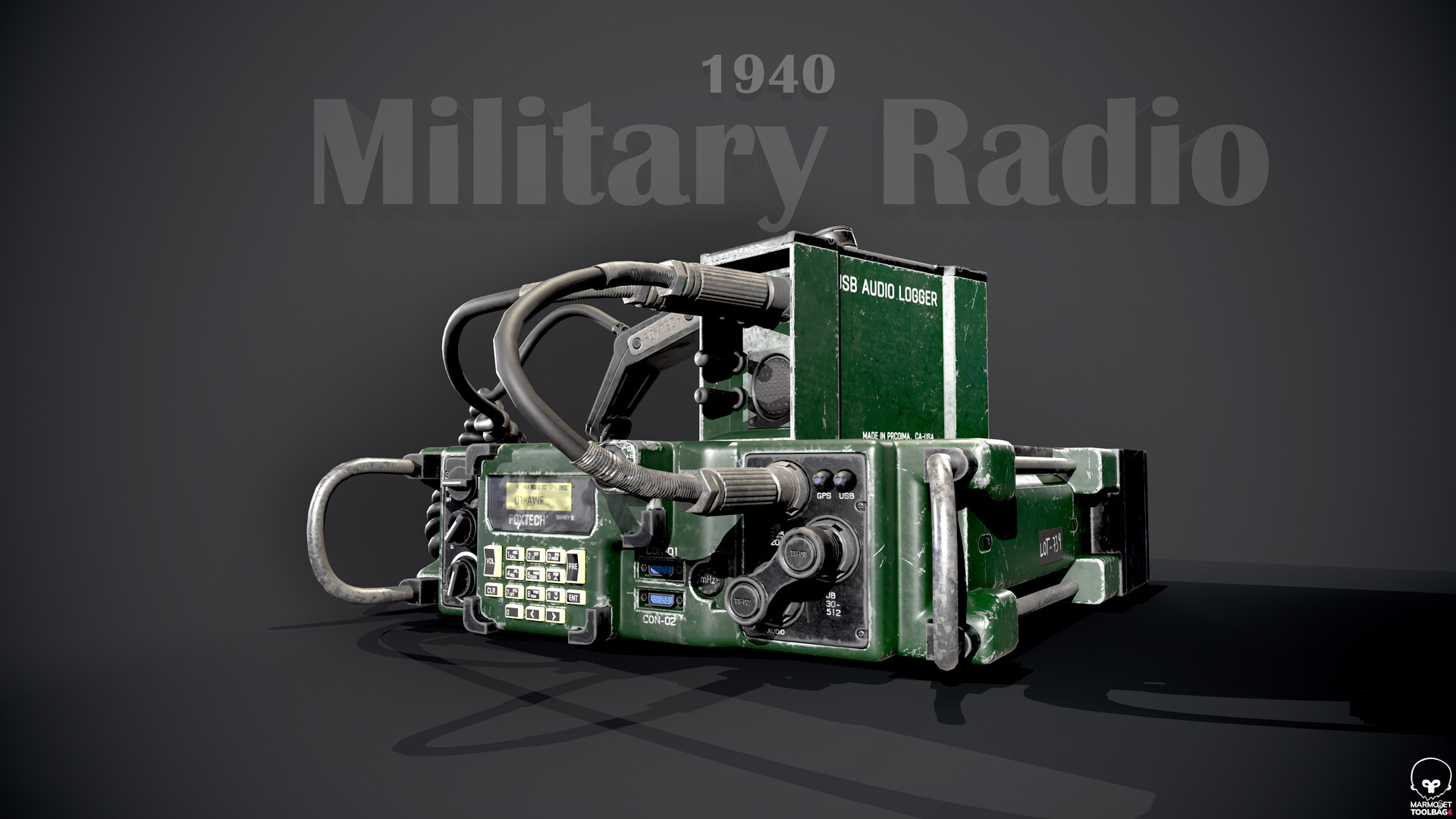 ArtStation - Military Radio