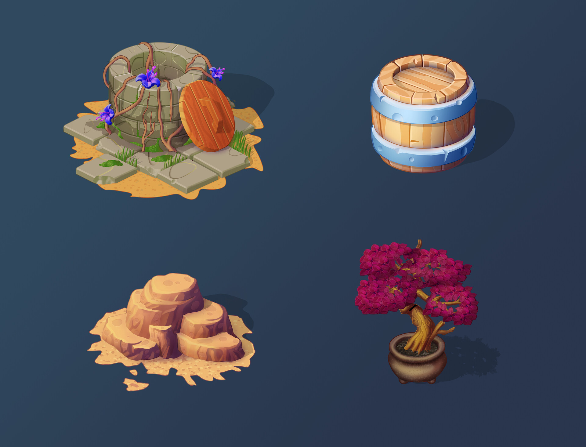 ArtStation - Isometric assets