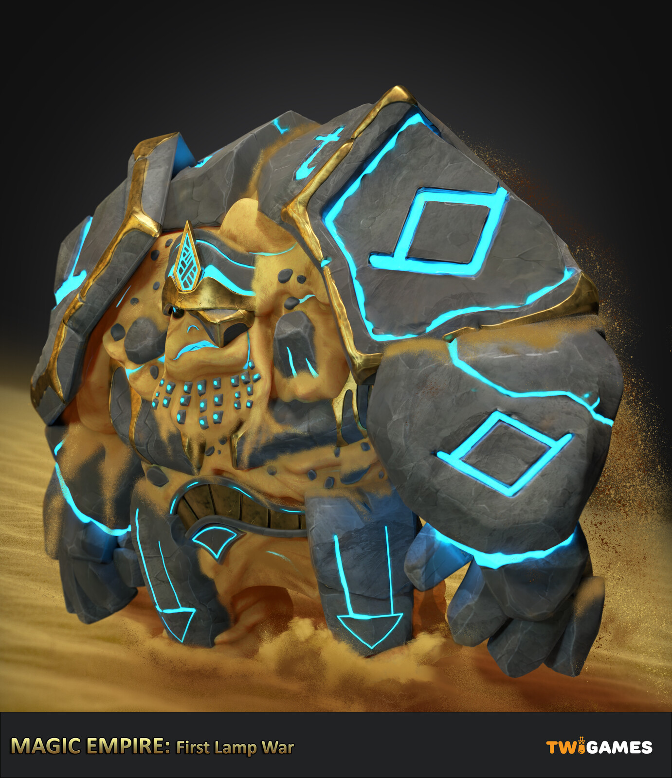 Vladimir Velikotskiy - Sand golem warrior level 4-5