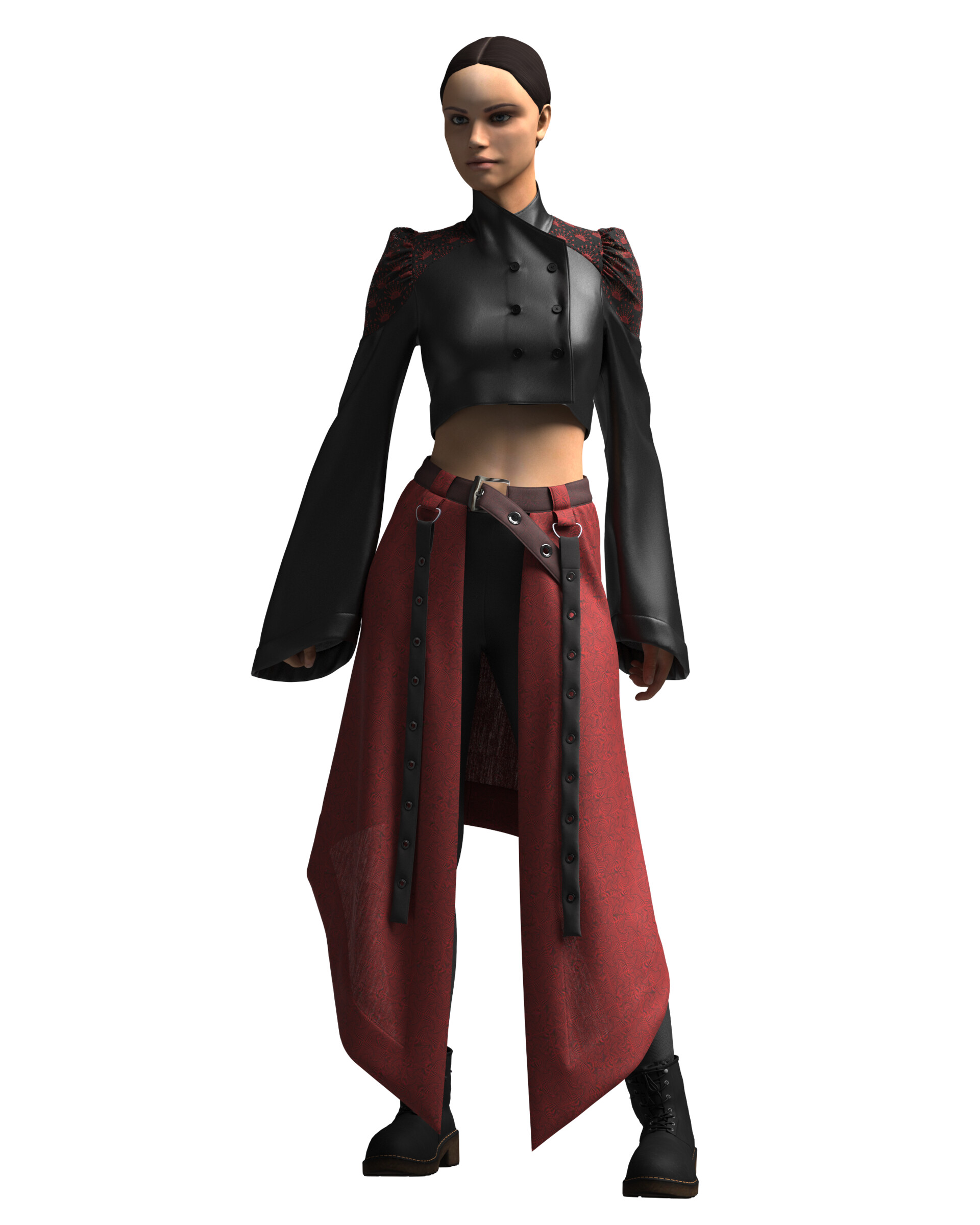 ArtStation - Goth like ensemble 03