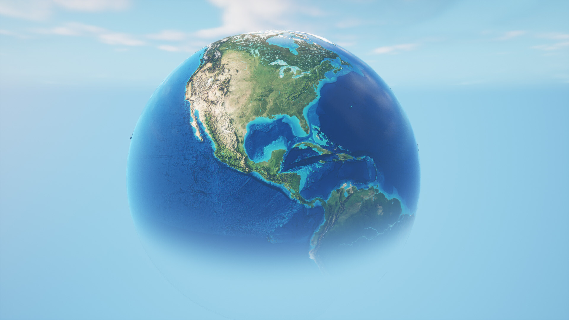 Bachtiar Yakushov - Blue Gem Earth for UE5 (80k)