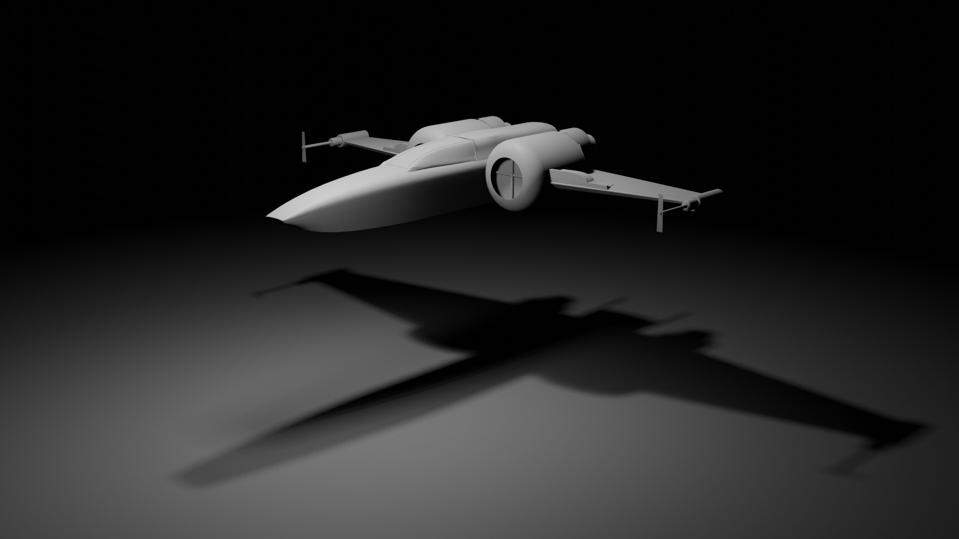 ArtStation - Spaceship 3d model