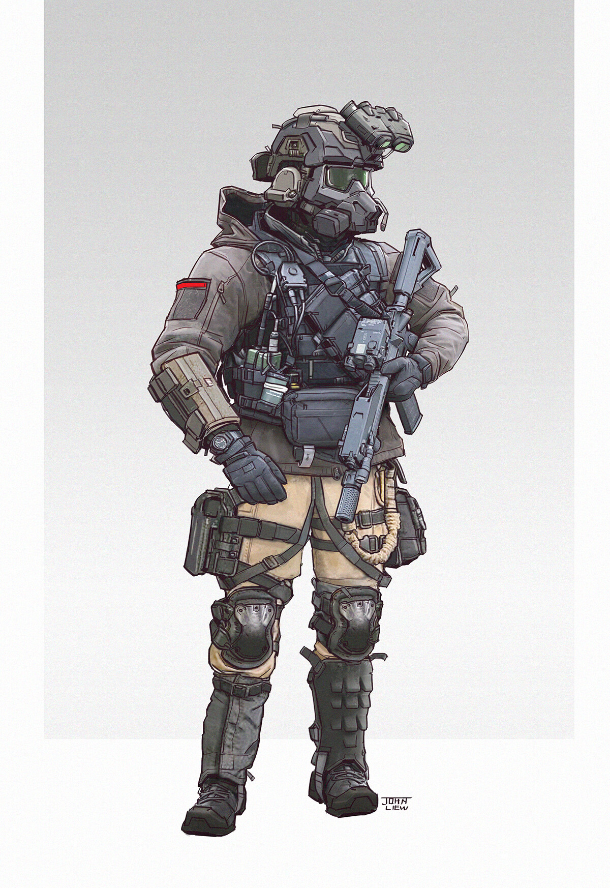 ArtStation - Mil Spec Char 280423