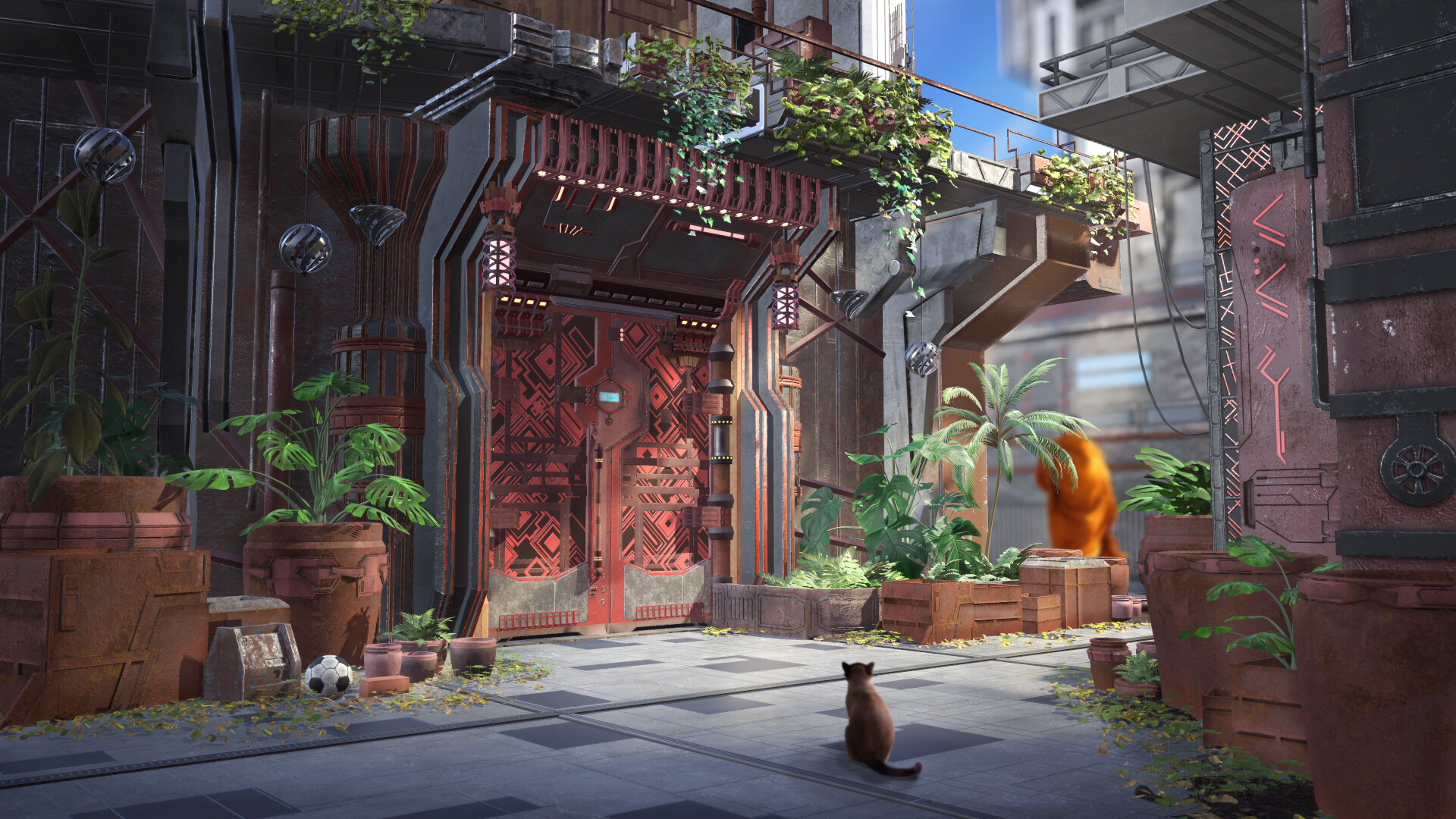 ArtStation - Sci-Fi Monk Temple | 3D Environment