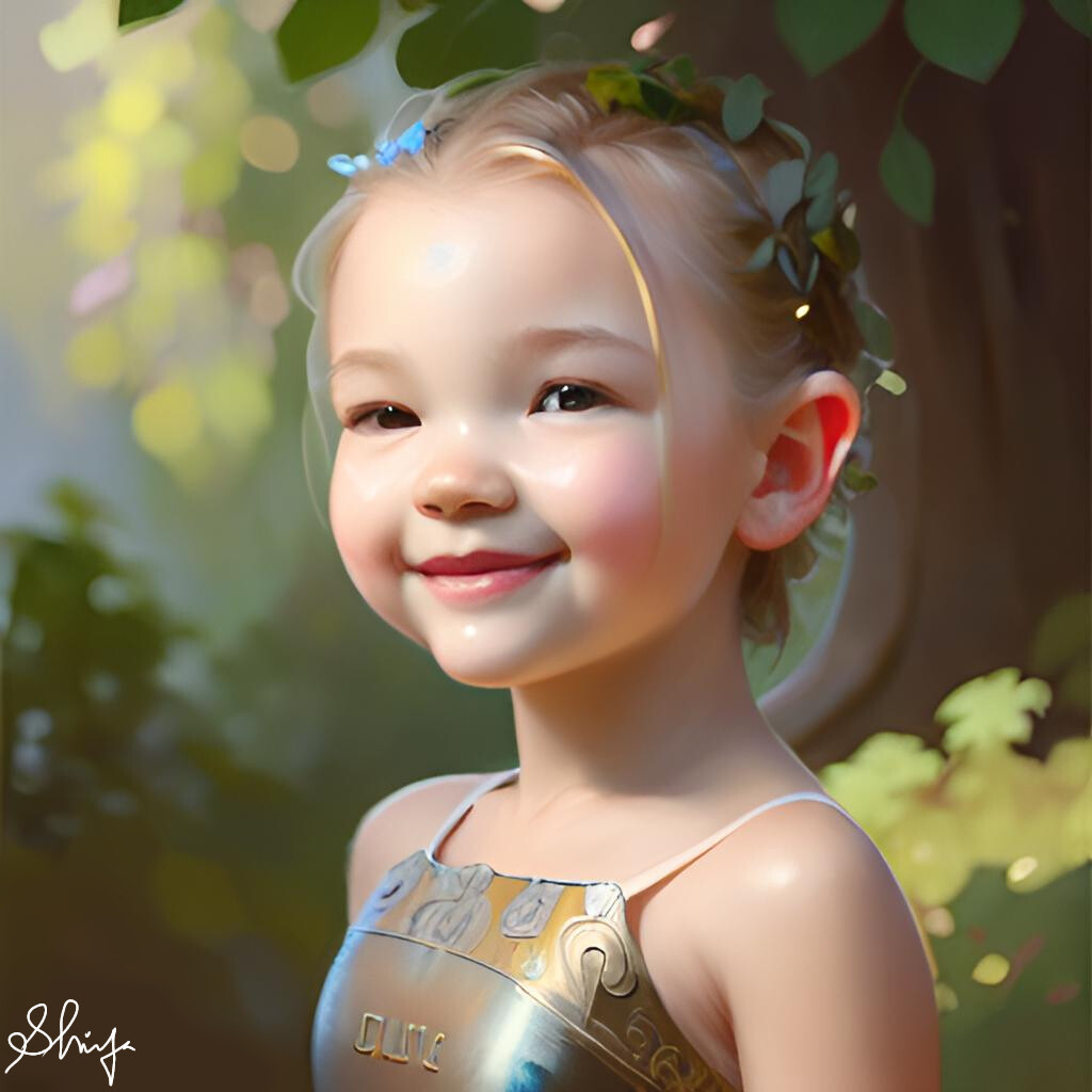 ArtStation - Little girl