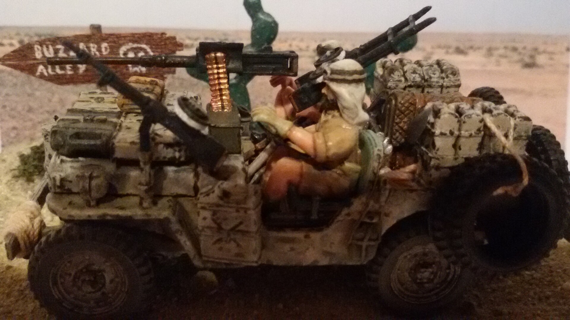 ArtStation - Desert Raiders - 1/43 Scale Diorama