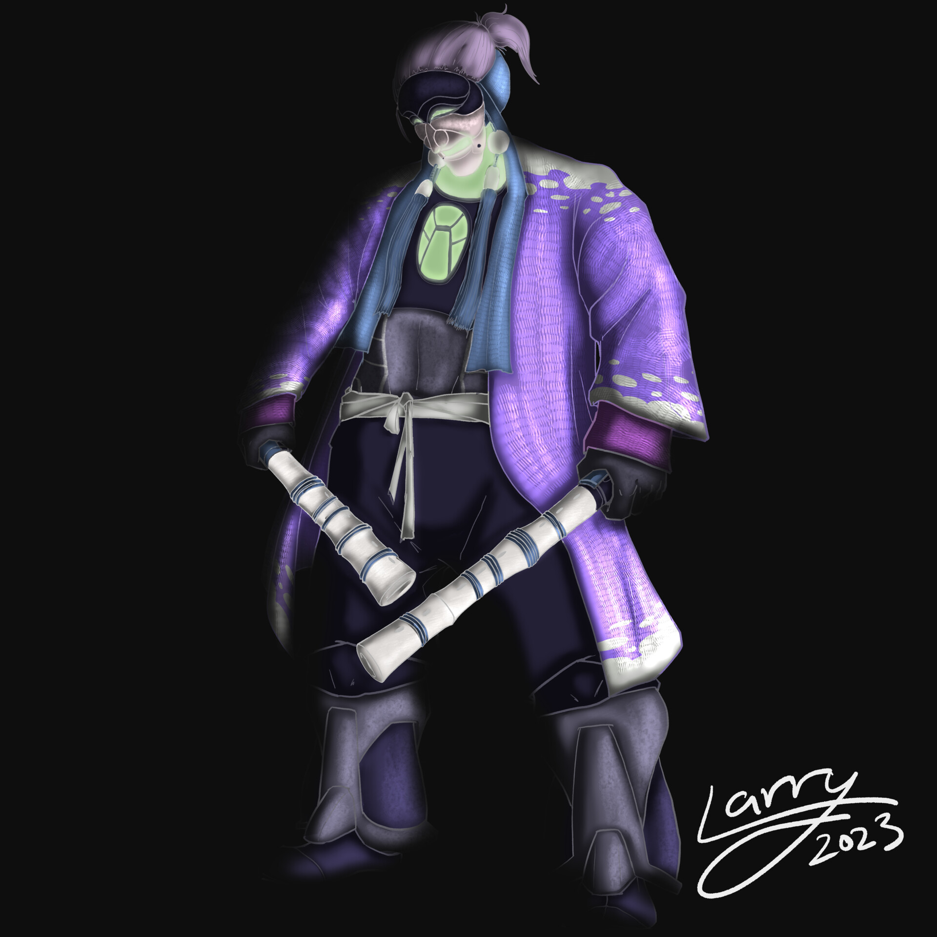 ArtStation - G.K. El Nuer, Larryart's RPG Character