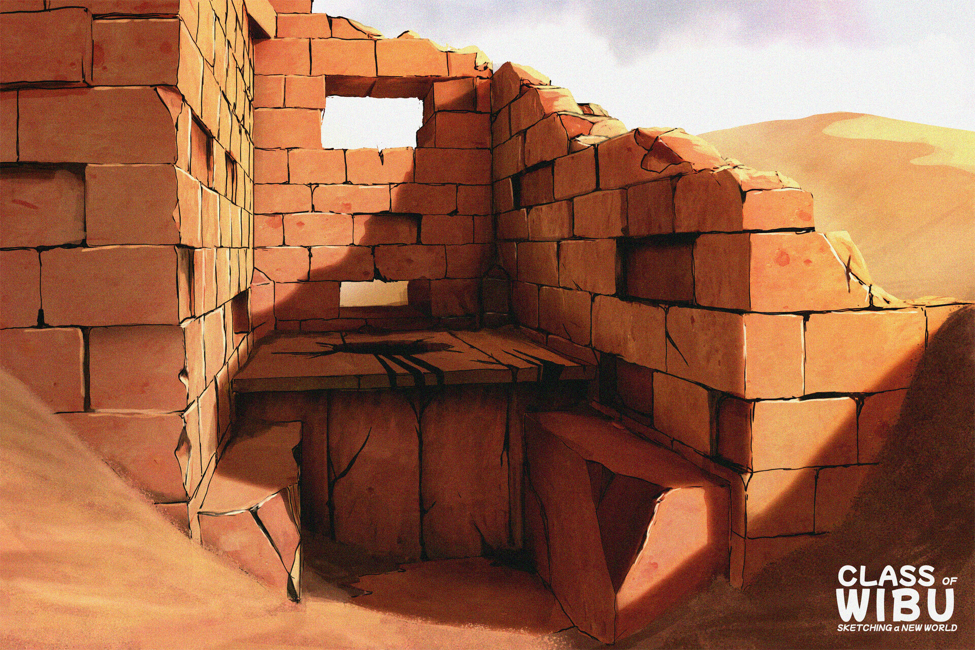 ArtStation - Workshop Background Anime Class