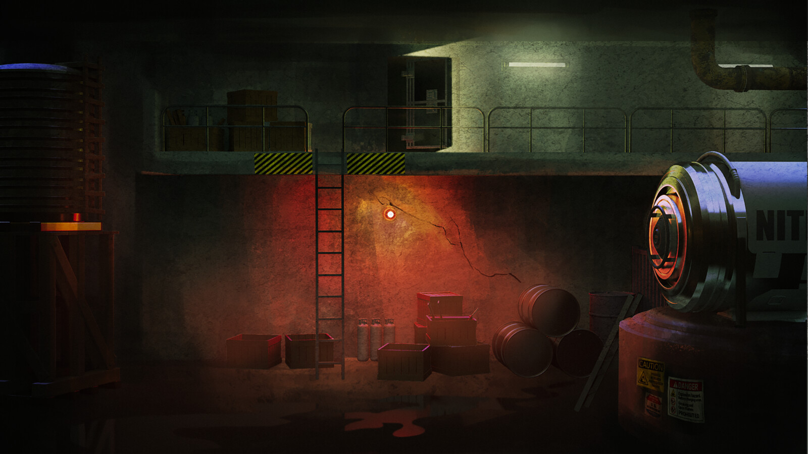 SIlvia Lamacchia - Post-apocalyptic Bunker // Basement