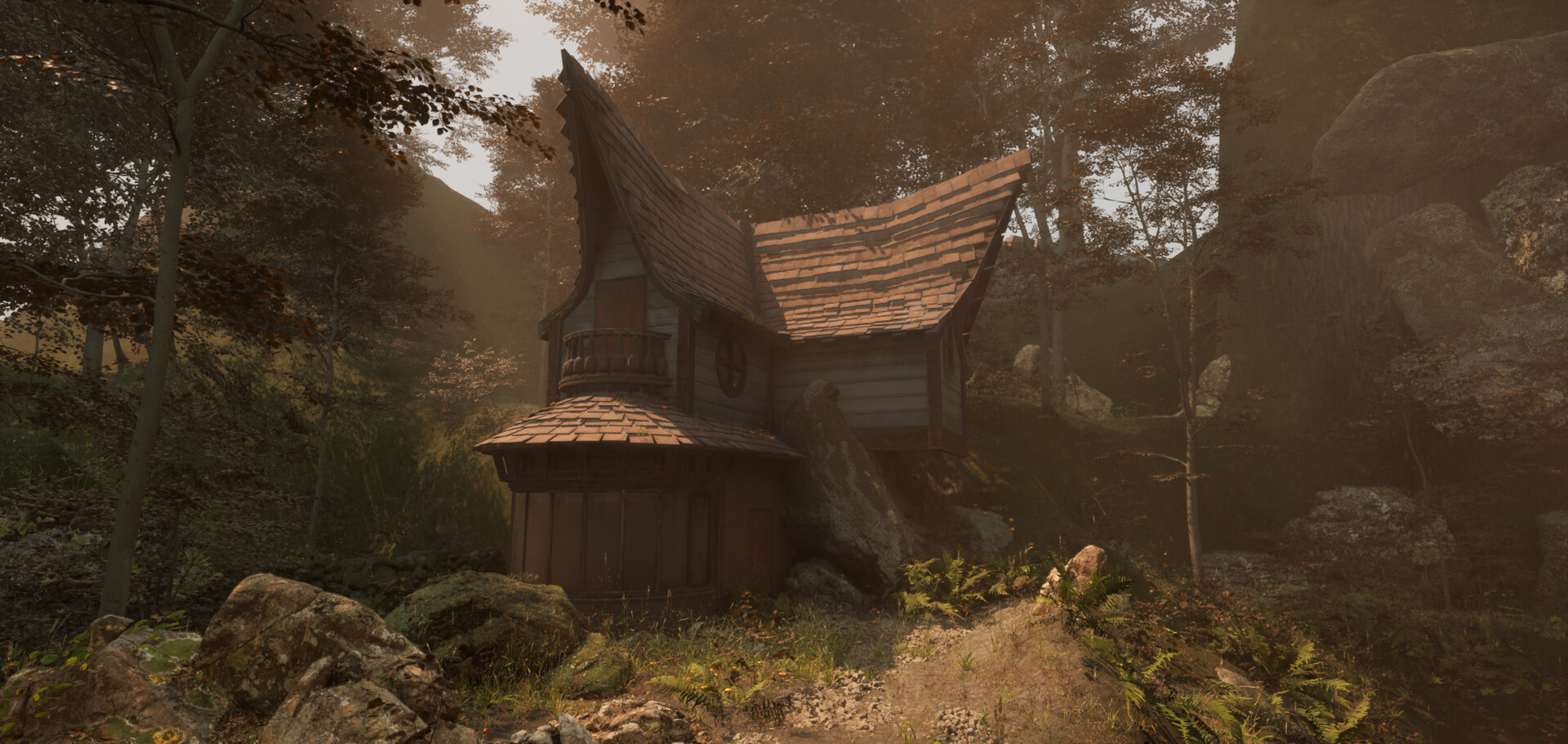 Simone Ivani - UE 5_Witch Hut