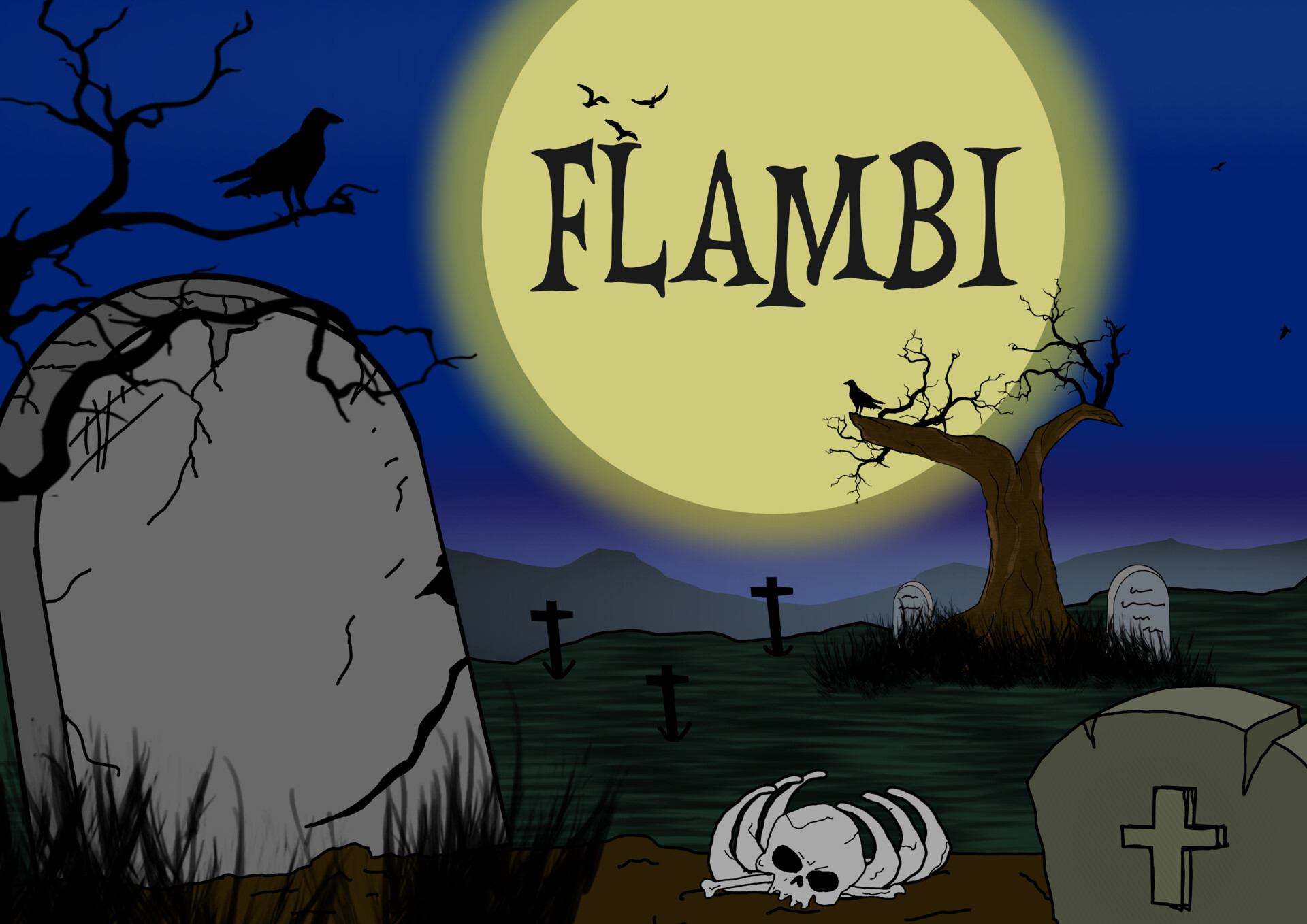 ArtStation - Flambi a small jam video game