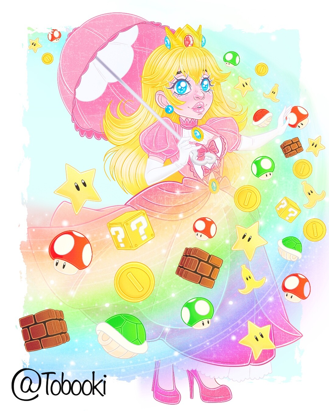 ArtStation - Princess Peach