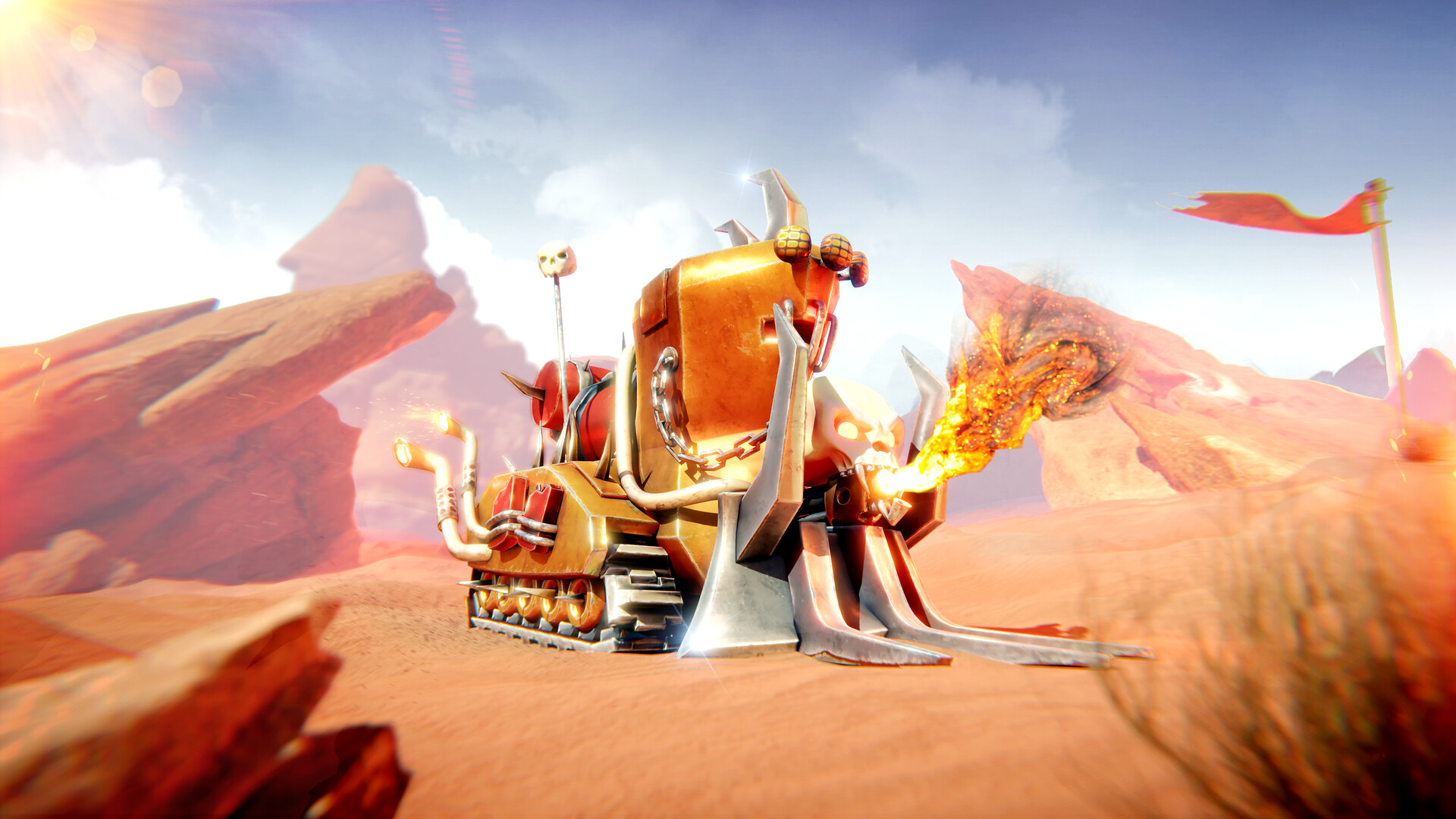 ArtStation - Desert Warrior Phoenix Tank