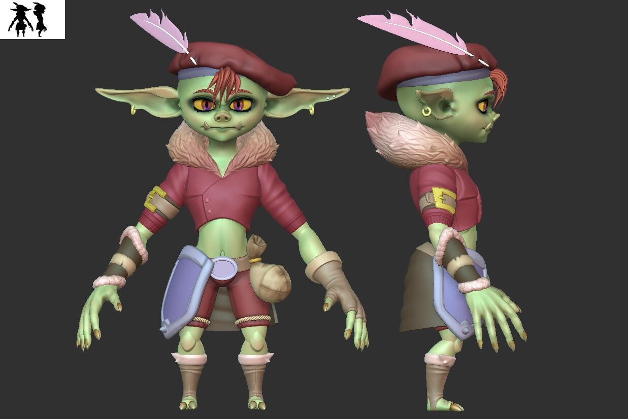 Marshal Williams - Mushety the Loot Goblin - Vtuber Model