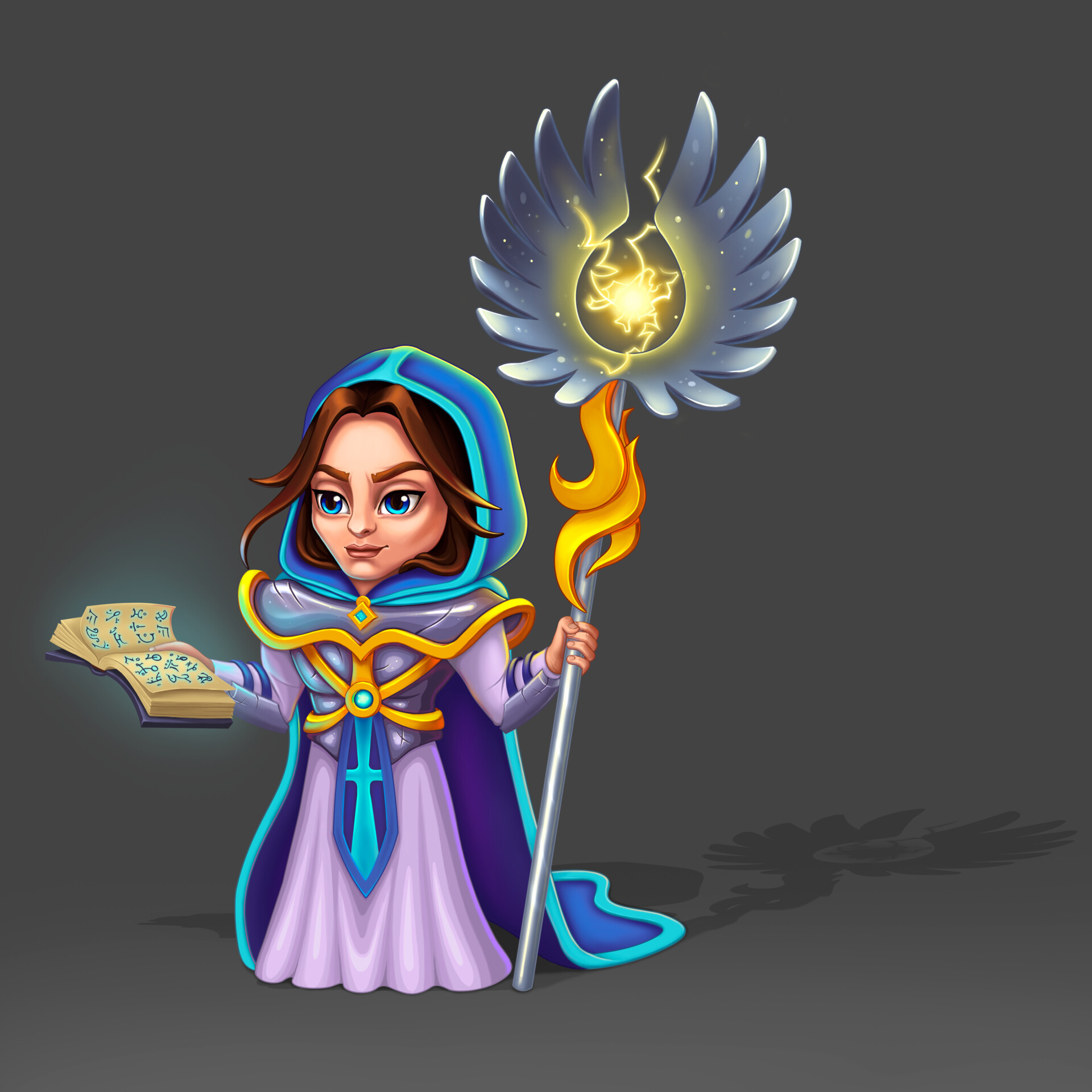 ArtStation - Character (Battle priest)